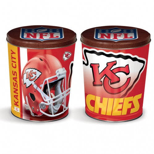 3 Gal Kansas City Chiefs – The Popcorn Store